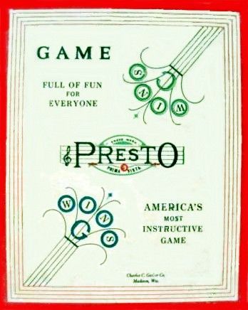Presto | Board Game | BoardGameGeek