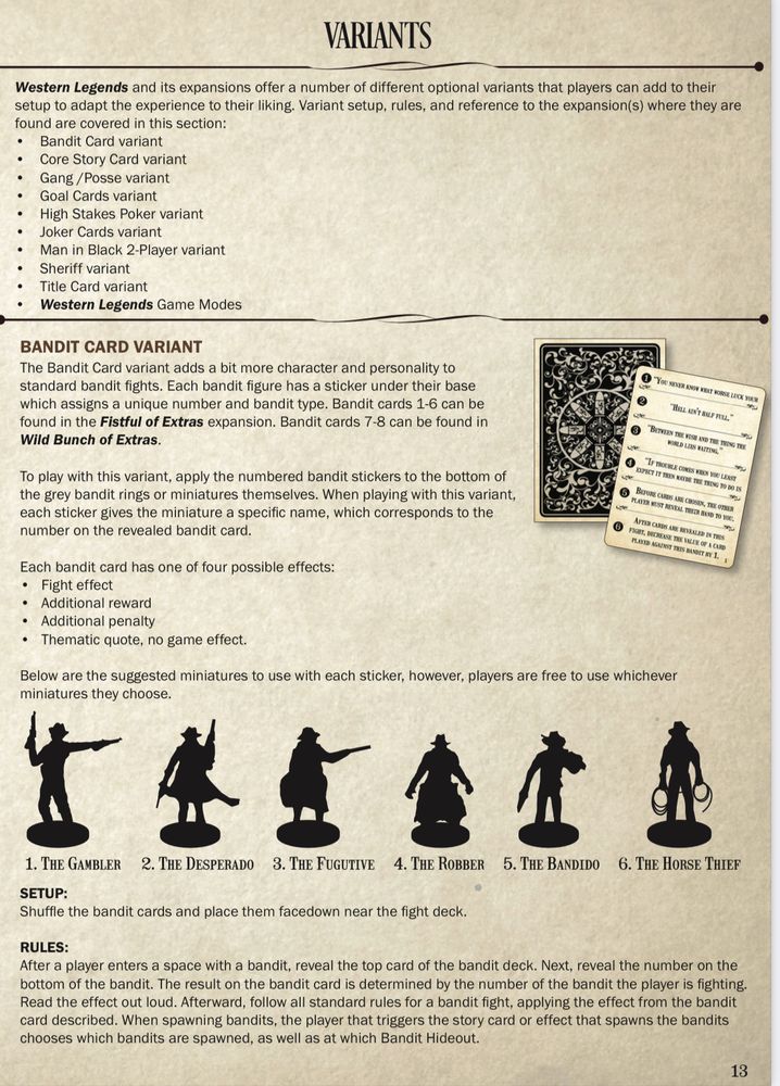 How do Bandit cards work? | Western Legends