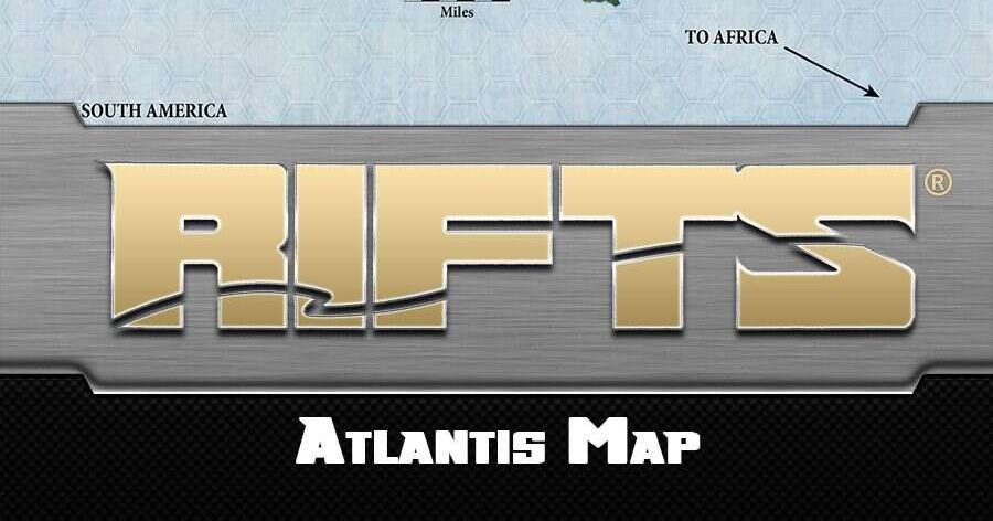 Rifts: Atlantis Map | RPG Item | RPGGeek