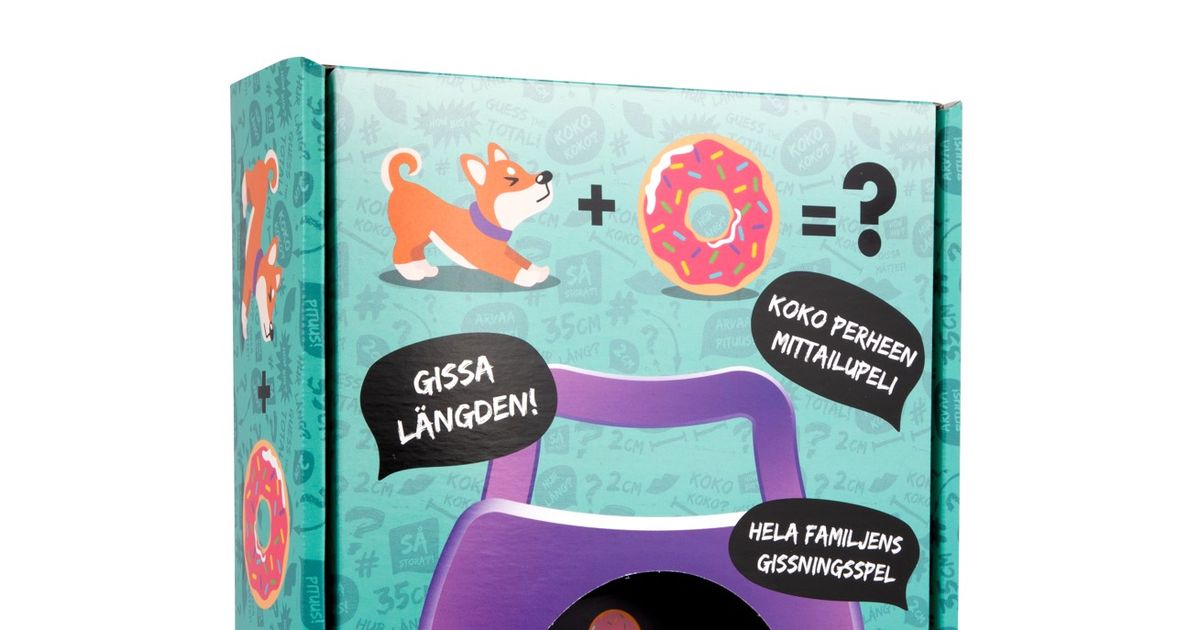Koira + donitsi = ? | Board Game | BoardGameGeek