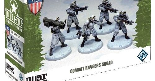 Dust Tactics: Combat Rangers Squad – "The Gunners" | Board Game ...