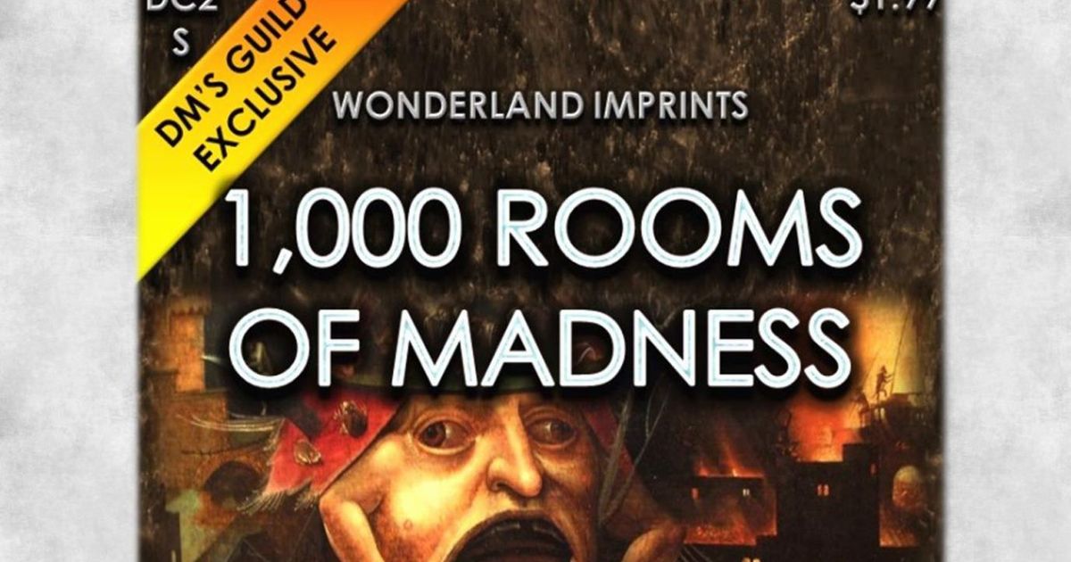 1,000 Rooms of Madness | RPG Item | RPGGeek