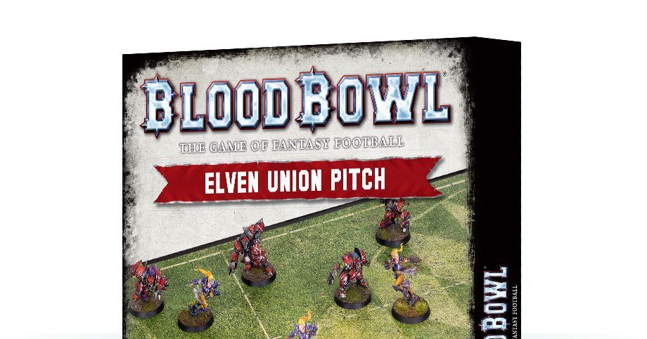 Blood Bowl (2016 edition): Elven Union Pitch & Dugout Set | Board Game ...