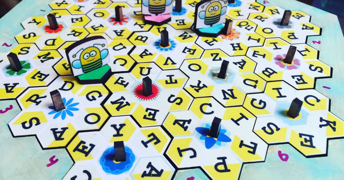 Spelling Bees | Board Game | BoardGameGeek