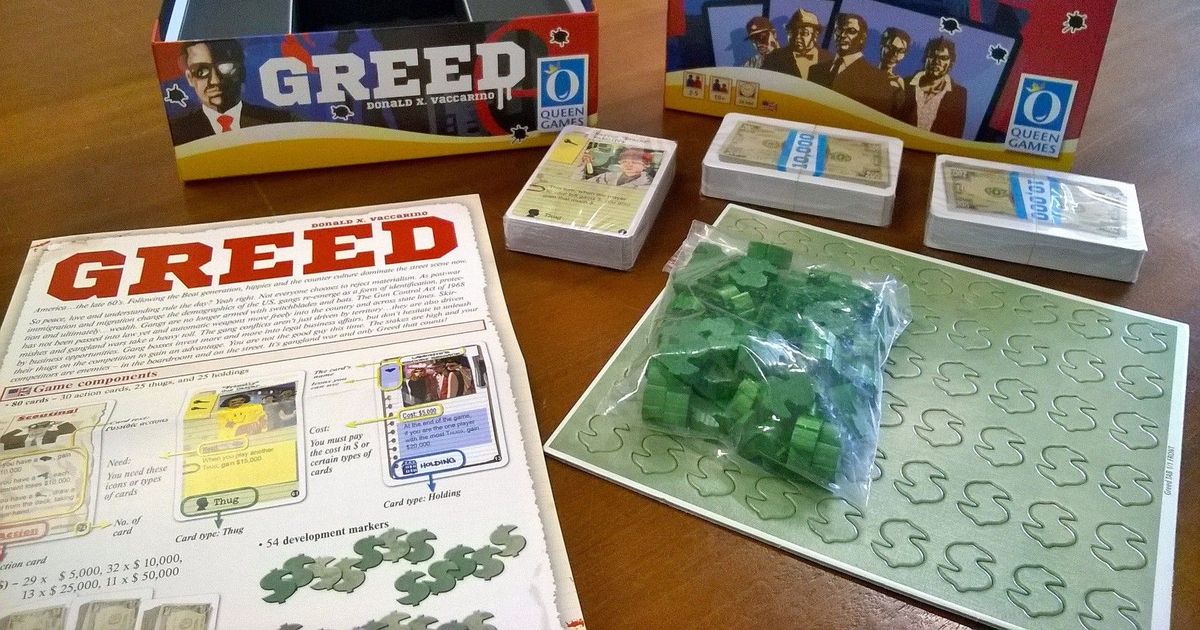 Greed: Wooden Development Markers | Board Game Accessory | BoardGameGeek