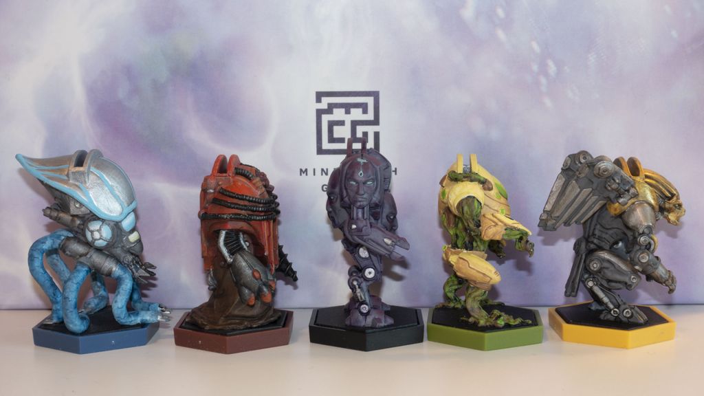 Anachrony - Family photo | Angie's painted miniatures | VideoGameGeek