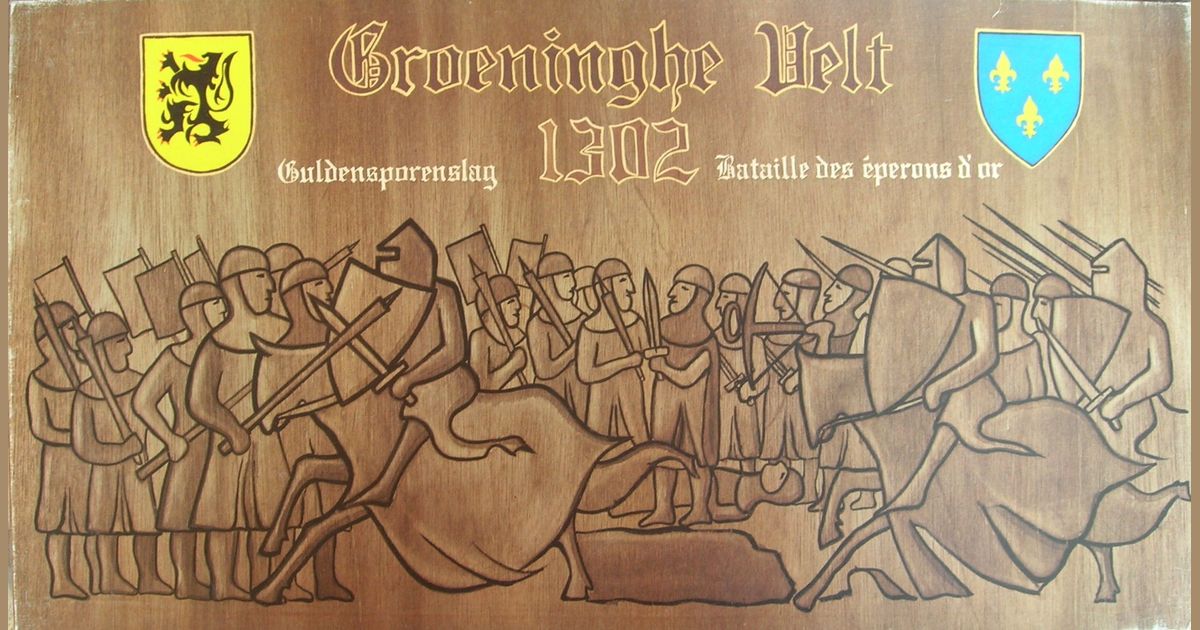 Groeninghe Velt 1302 Guldensporenslag | Board Game | BoardGameGeek