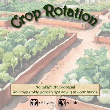 Crop Rotation PnP files - 2025 In-Hand Game Design Contest | Crop Rotation