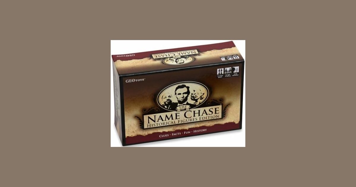 Name Chase: Historical Figures Edition | Board Game | BoardGameGeek