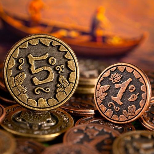 Perhaps I found metal coins for this game | Great Western Trail: New ...