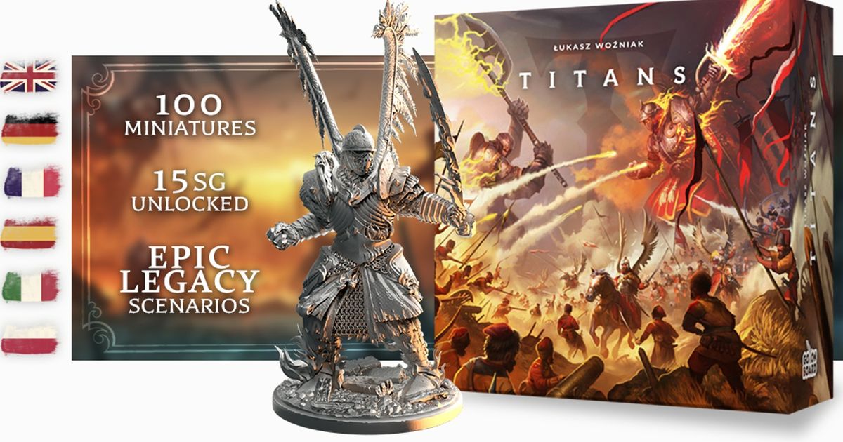 Titans: Kickstarter Deluxe Edition | Board Game | BoardGameGeek