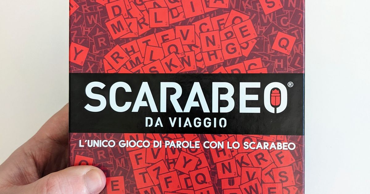 Scarabeo Da Viaggio | Board Game | BoardGameGeek