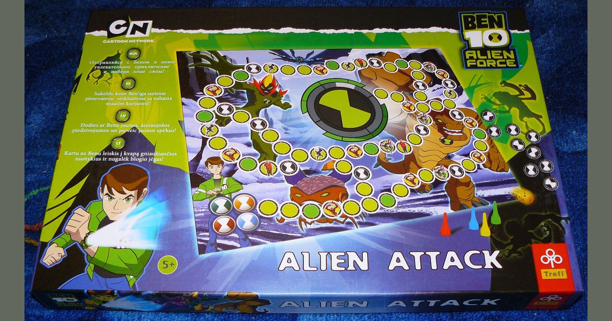 Ben 10: Alien Attack | Board Game | BoardGameGeek