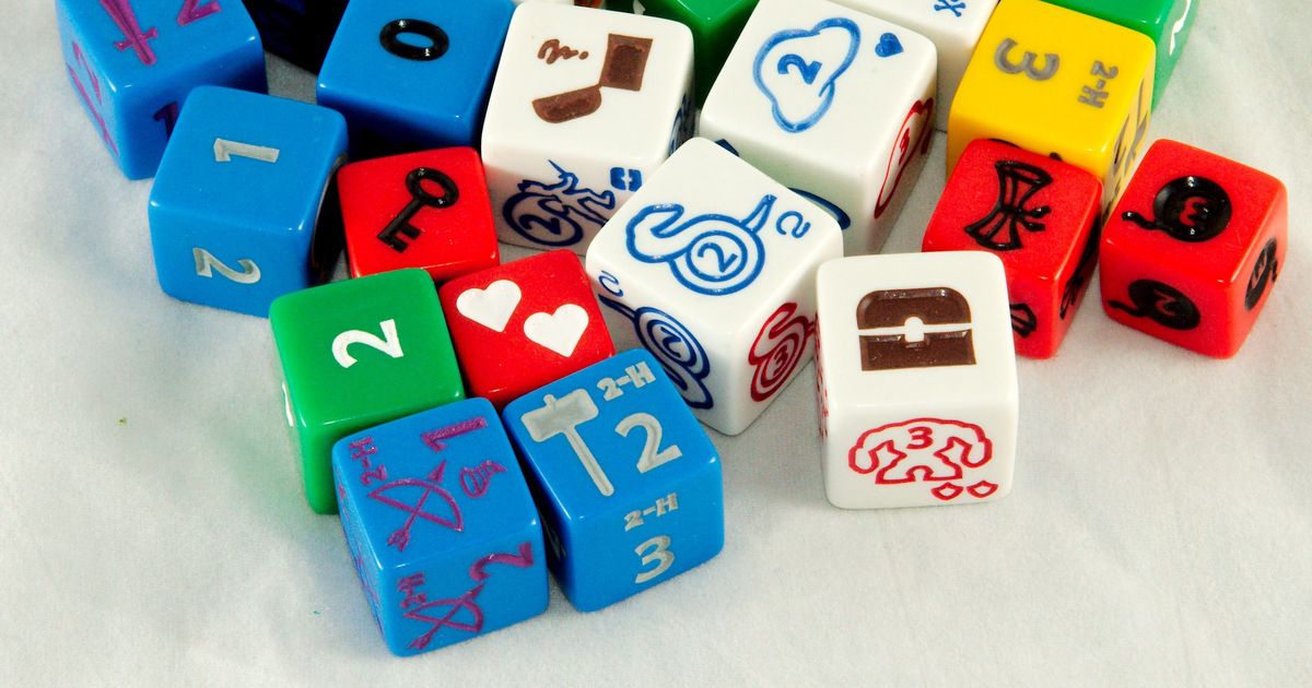 Dungeon Dice: Five-Player Booster Pack | Board Game | BoardGameGeek