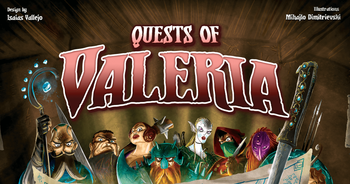 Quests of Valeria | Board Game | BoardGameGeek