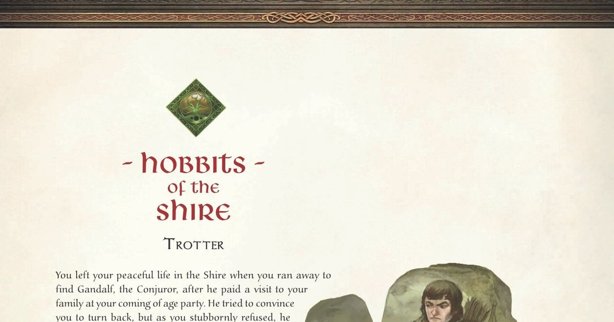 Adventures In Middle Earth Pregenerated Characters Rpg Item Rpggeek 