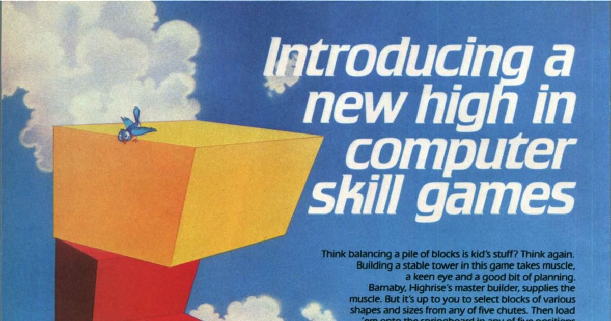 High Rise | Video Game | VideoGameGeek