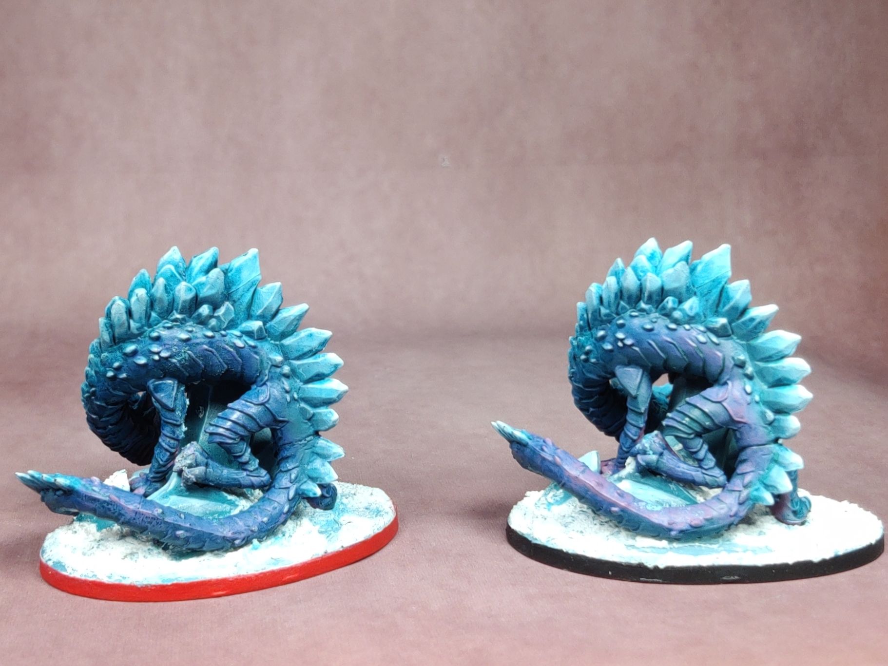 Descent: Ice Wyrms | Painted Boardgame minis | VideoGameGeek