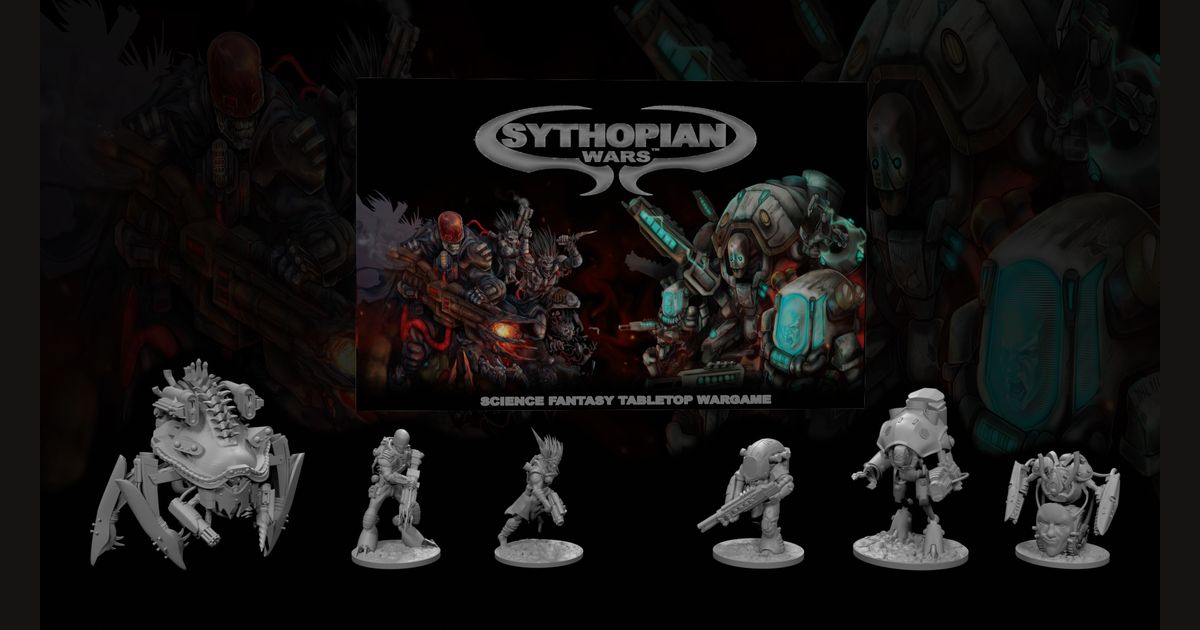 Versatile sci-fi skirmish war game | Sythopian Wars