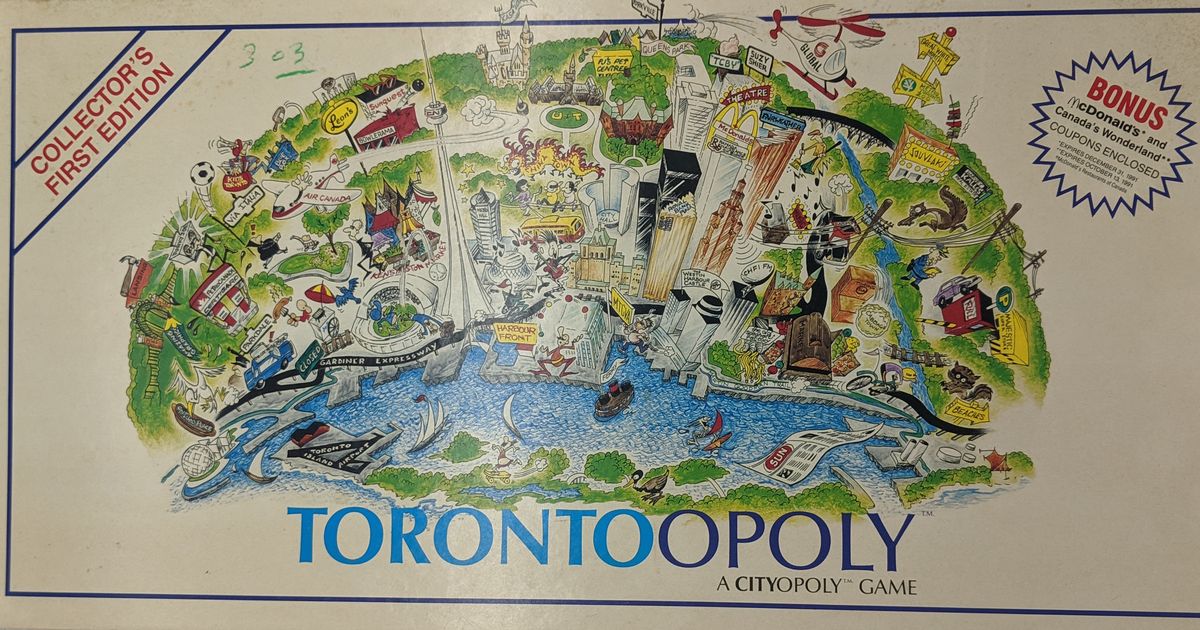 Torontoopoly: A Cityopoly Game | Board Game | BoardGameGeek