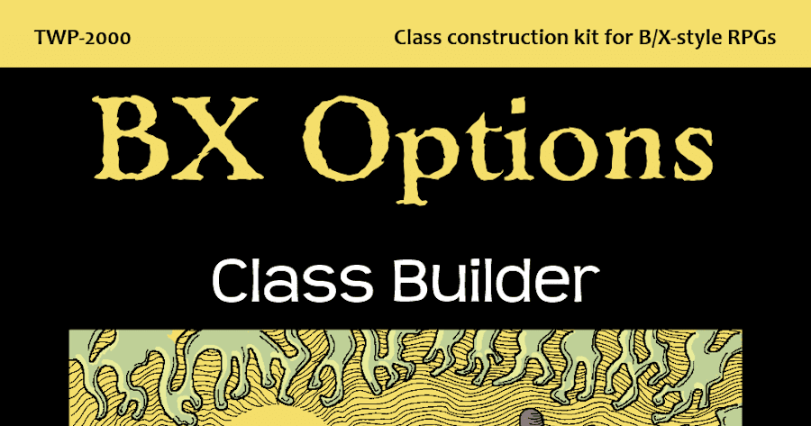 Bx Options Class Builder Rpg Item Boardgamegeek