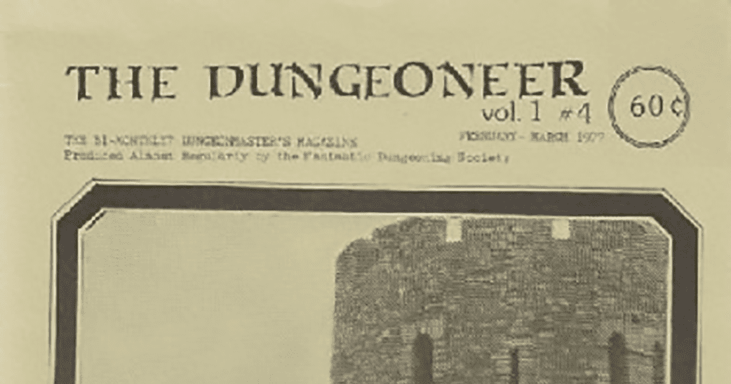 The Dungeoneer (Issue 4 - Feb/Mar 1977) | Issue | RPGGeek