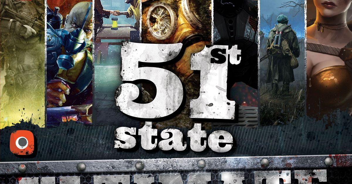 51st State: Ultimate Edition (Gamefound Edition) | Board Game ...
