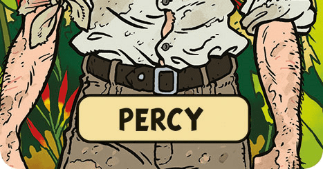 The Lost Expedition: Percy Promo Card | Board Game Accessory ...