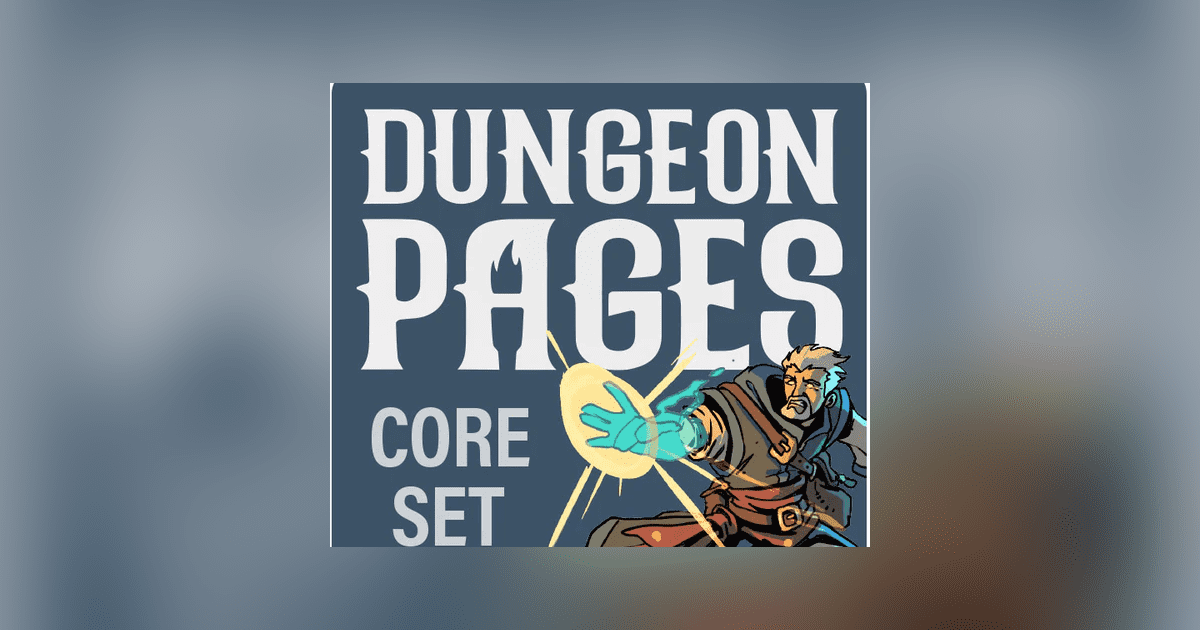 Dungeon Pages: Core Set | Board Game | BoardGameGeek