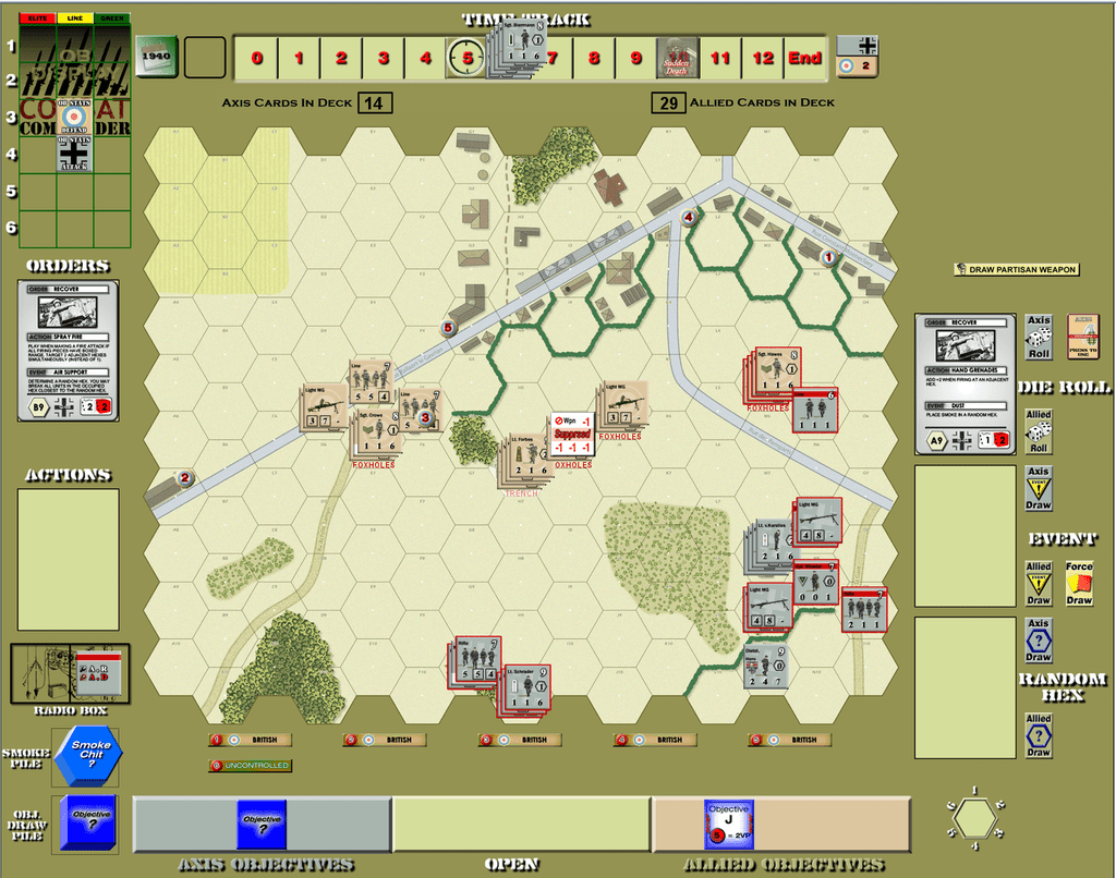 Combat Commander Ladder Results | Combat Commander Vassal Tournament Guild