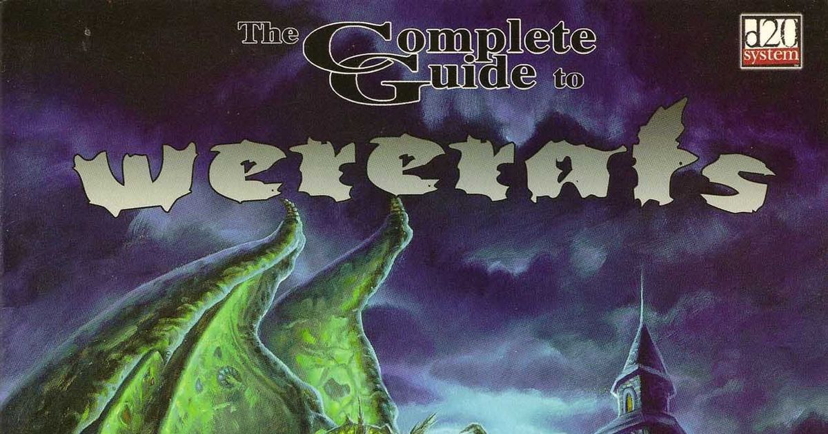 The Complete Guide to Wererats | RPG Item | RPGGeek