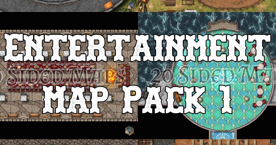 Entertainment Map Pack 1 | RPG Item | RPGGeek
