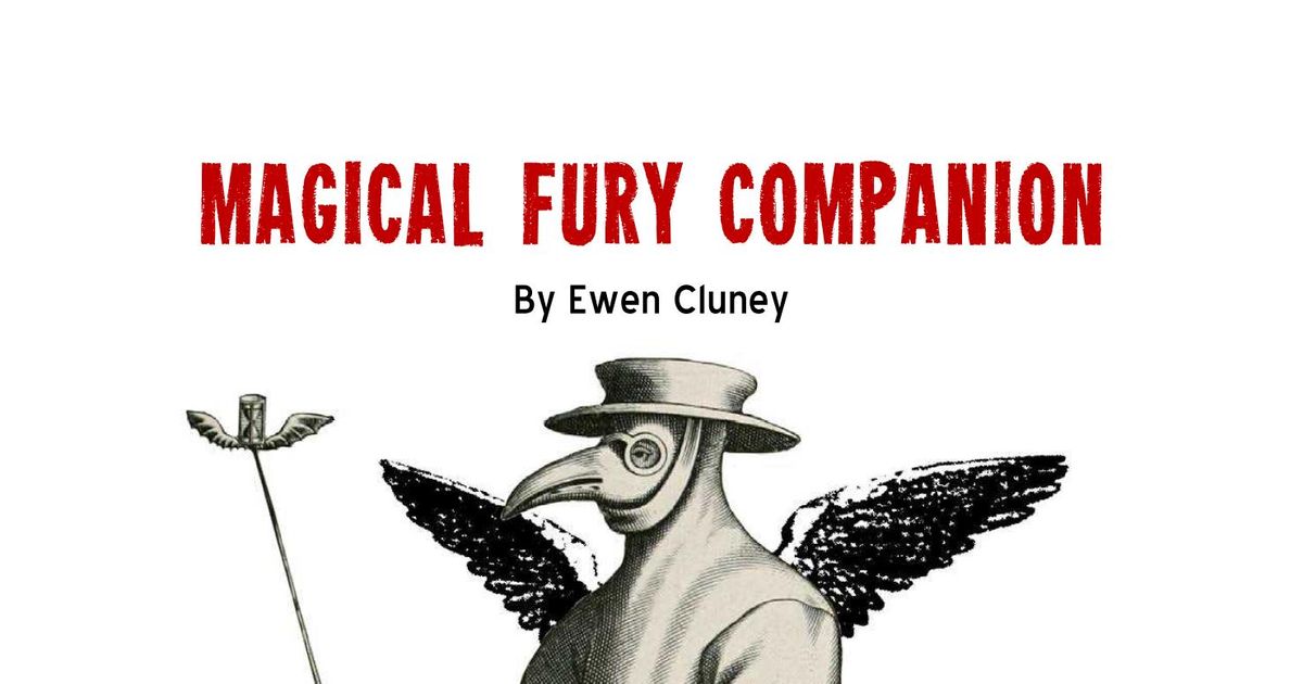 Magical Fury Companion | RPG Item | RPGGeek