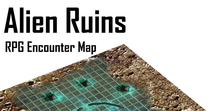 Alien Ruins RPG Encounter Map | RPG Item | RPGGeek