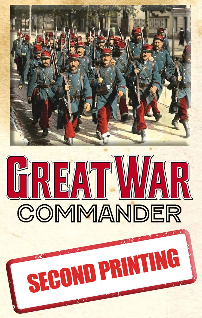 GREAT WAR COMMANDER Second printing | Great War Commander