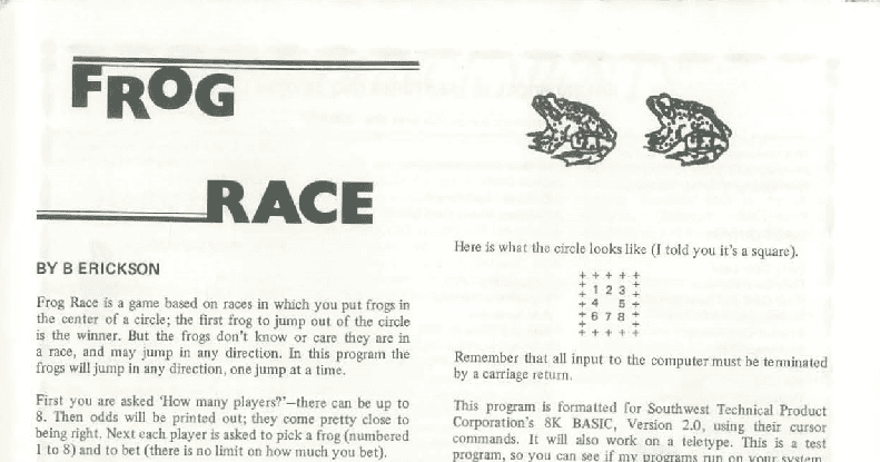 Frog Race | Video Game | VideoGameGeek