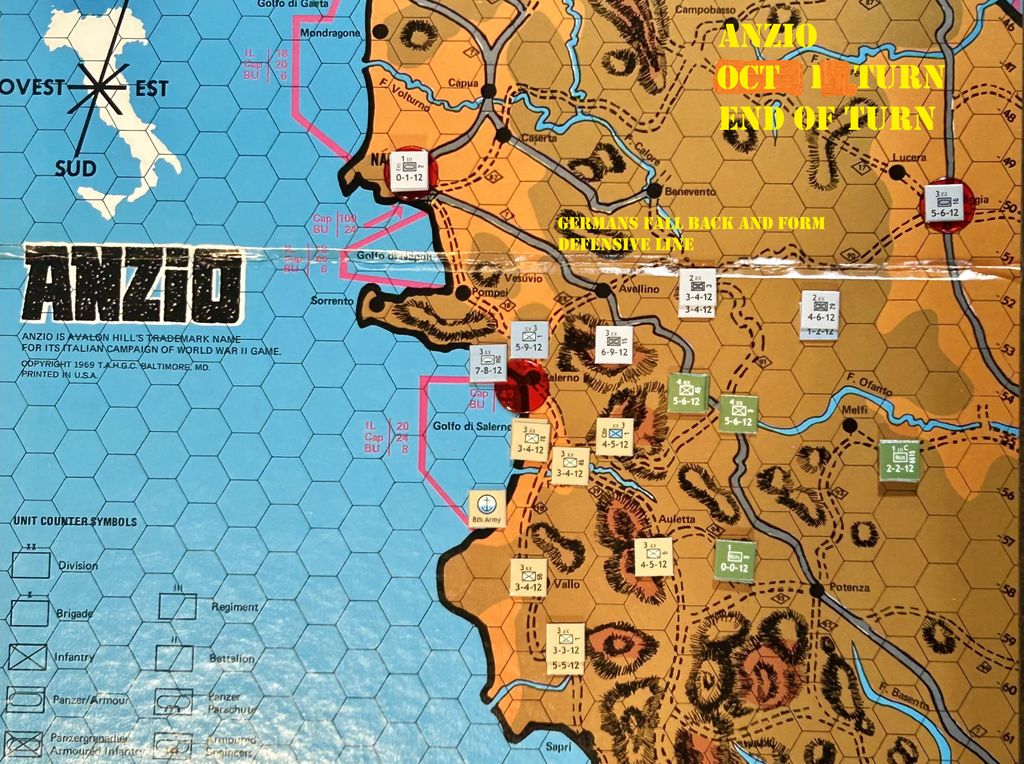 ANZIO! After Action Report - Basic Game | Anzio: The Struggle for Italy ...