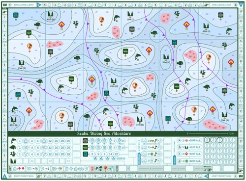 Fan-made map "Scuba Diving Sea Adventure" | Waypoints