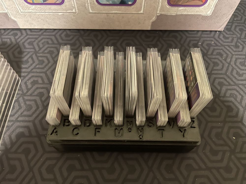 3D printed house/tech cards insert | Voidfall