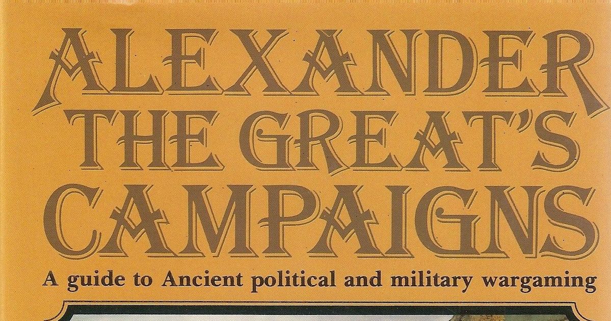 Alexander the Great's Campaigns | Board Game | BoardGameGeek