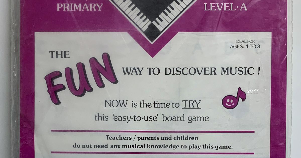 The Music Game: Primary (Level A) | Board Game | BoardGameGeek