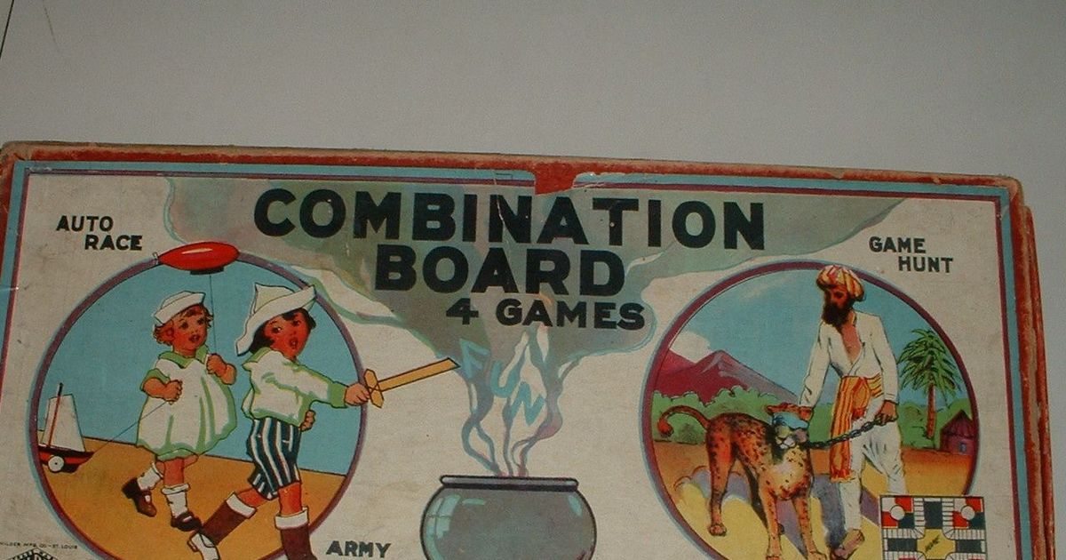 Combination Board 4 Games | Board Game | BoardGameGeek