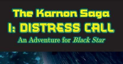 The Karnon Saga I: Distress Call | RPG Item | RPGGeek