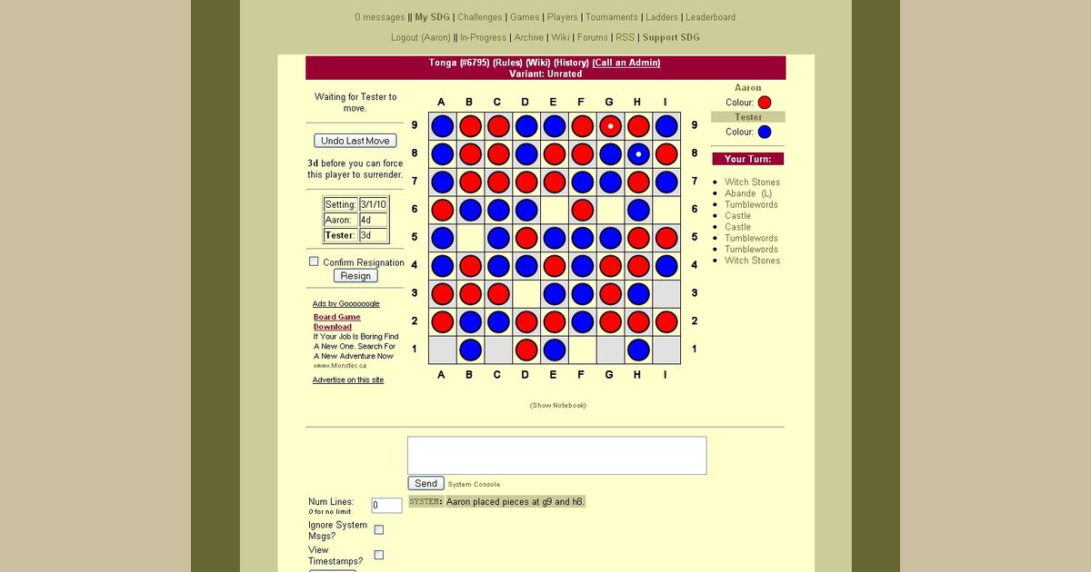 Tonga | Board Game | BoardGameGeek