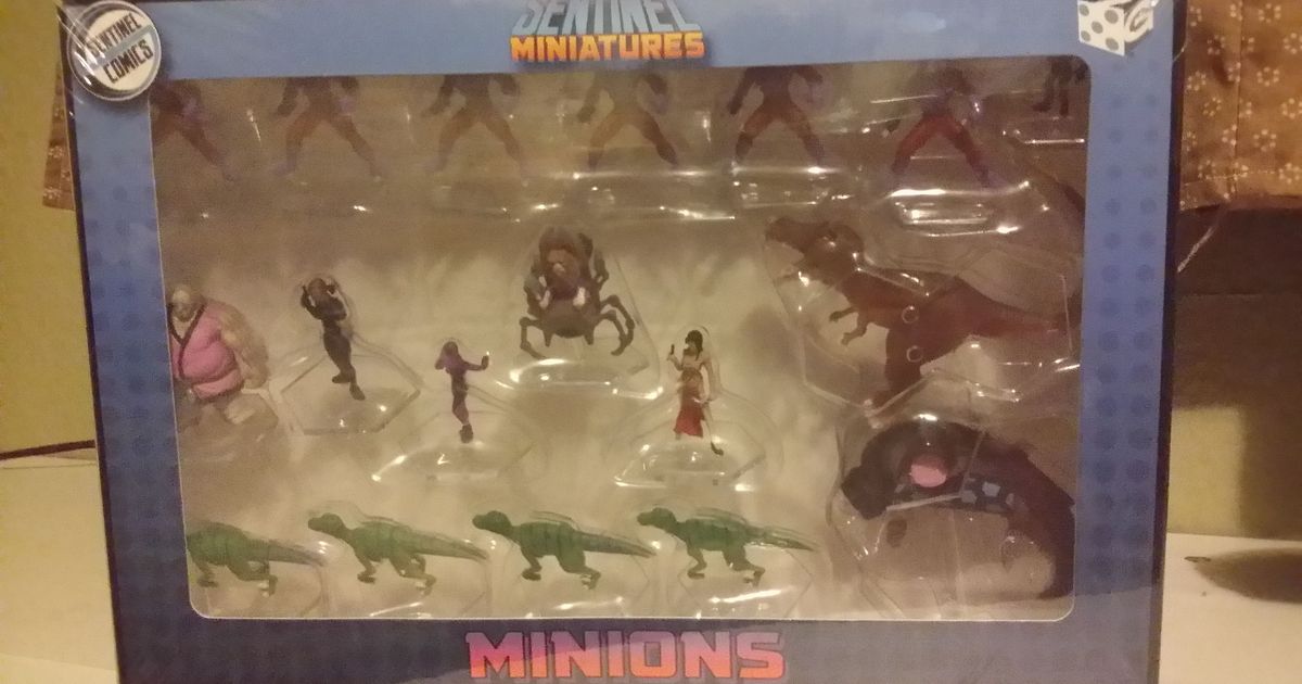 Sentinel Tactics: Miniatures – Minions and More | Board Game Accessory ...