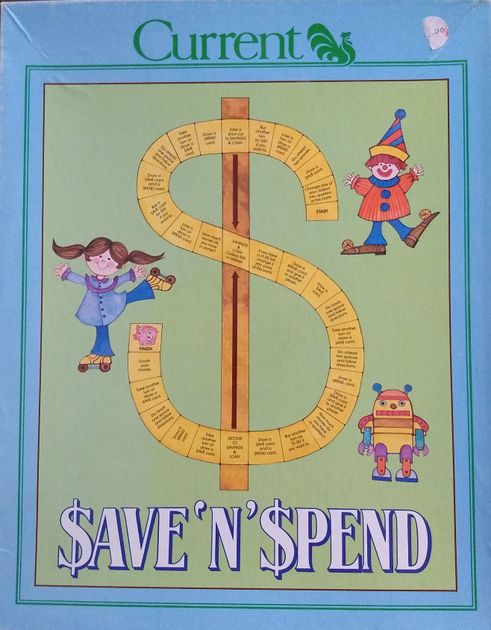 Save 'N' Spend | Board Game | BoardGameGeek
