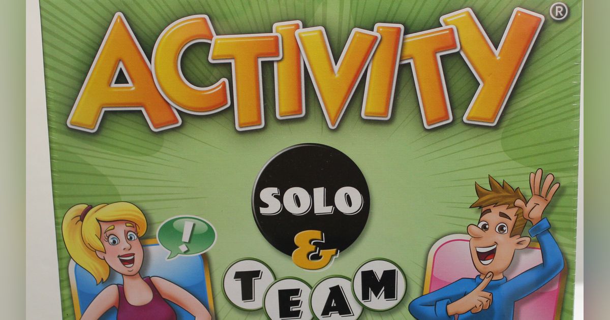Activity Solo & Team | Board Game | BoardGameGeek