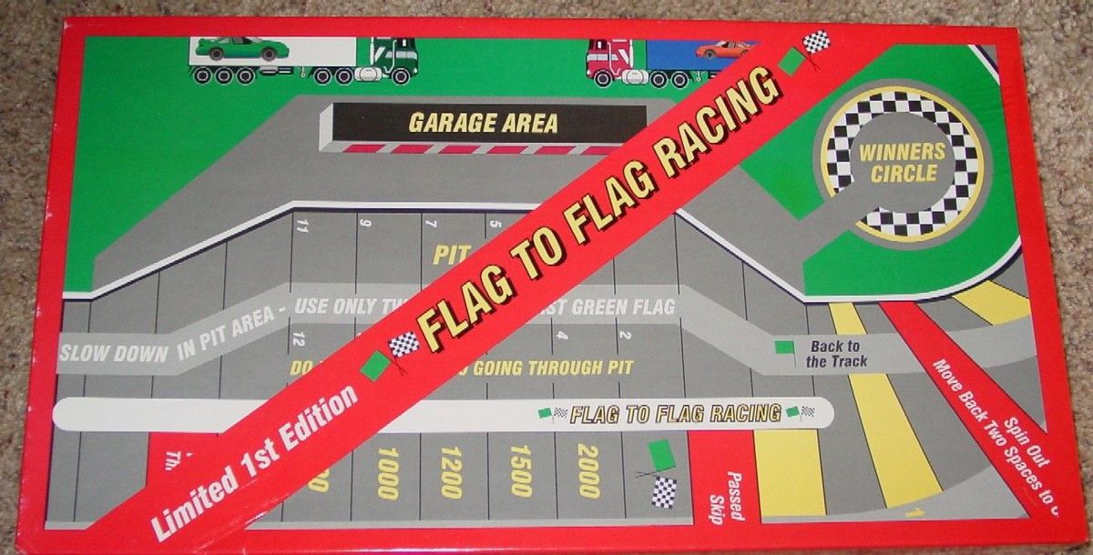 Flag To Flag Racing | Board Game | BoardGameGeek