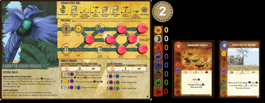 Openings: Finder of Paths Unseen | Spirit Island: Jagged Earth