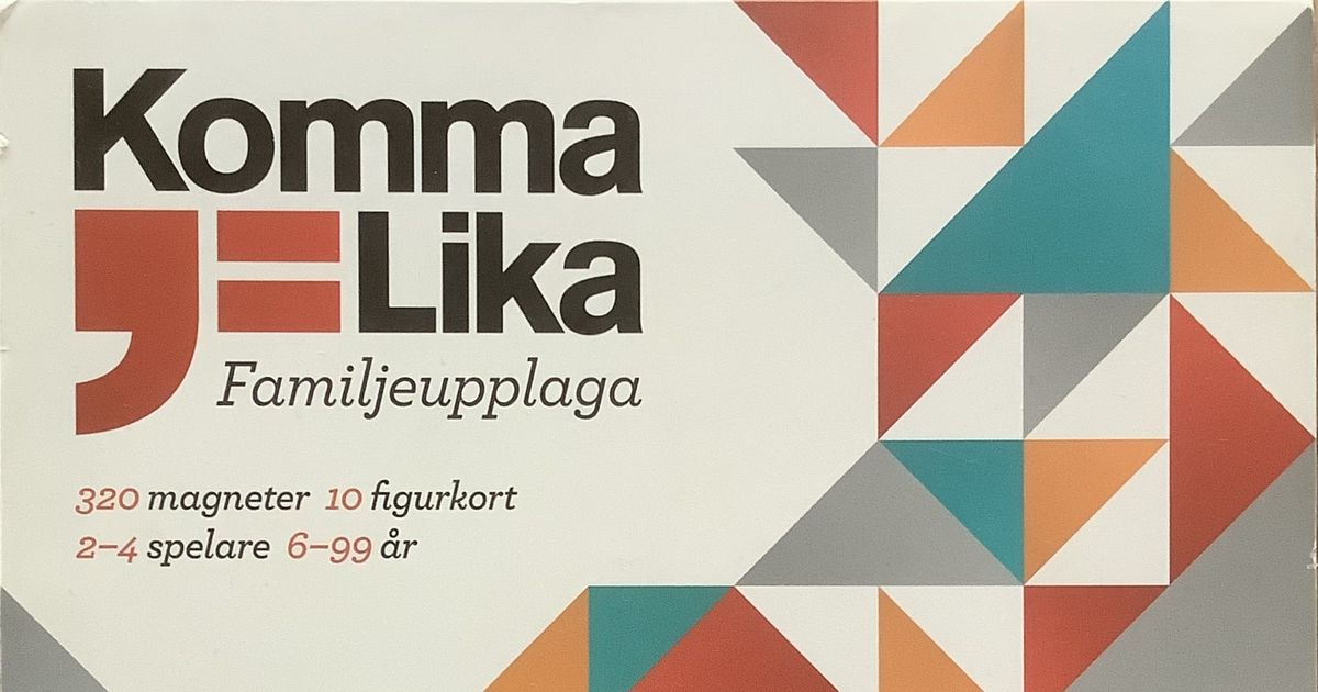 Komma Lika | Board Game | BoardGameGeek